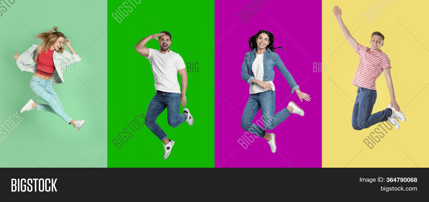 Collage Emotional Image & Photo (Free Trial) | Bigstock