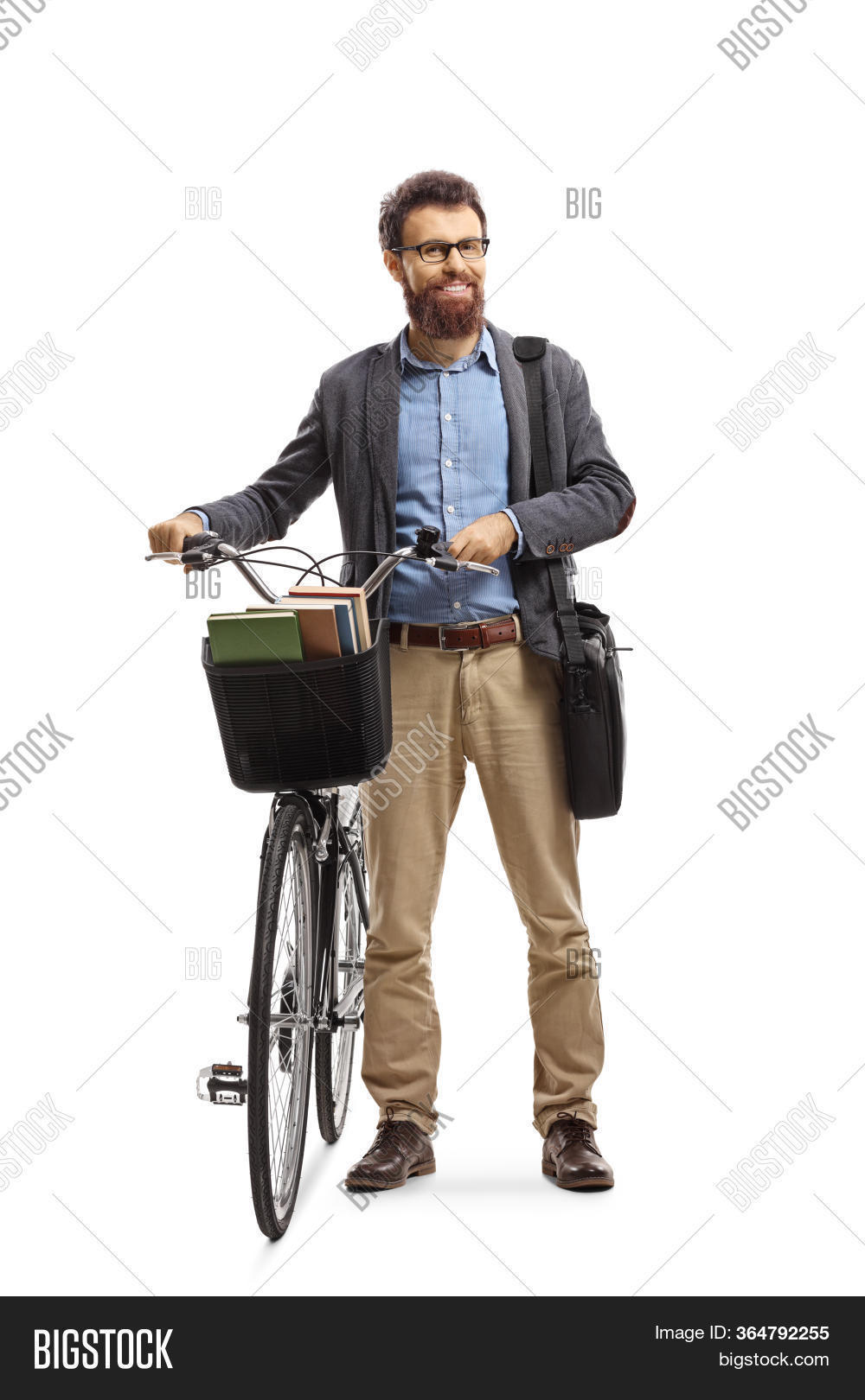 Bearded Man Standing Image & Photo (Free Trial) | Bigstock