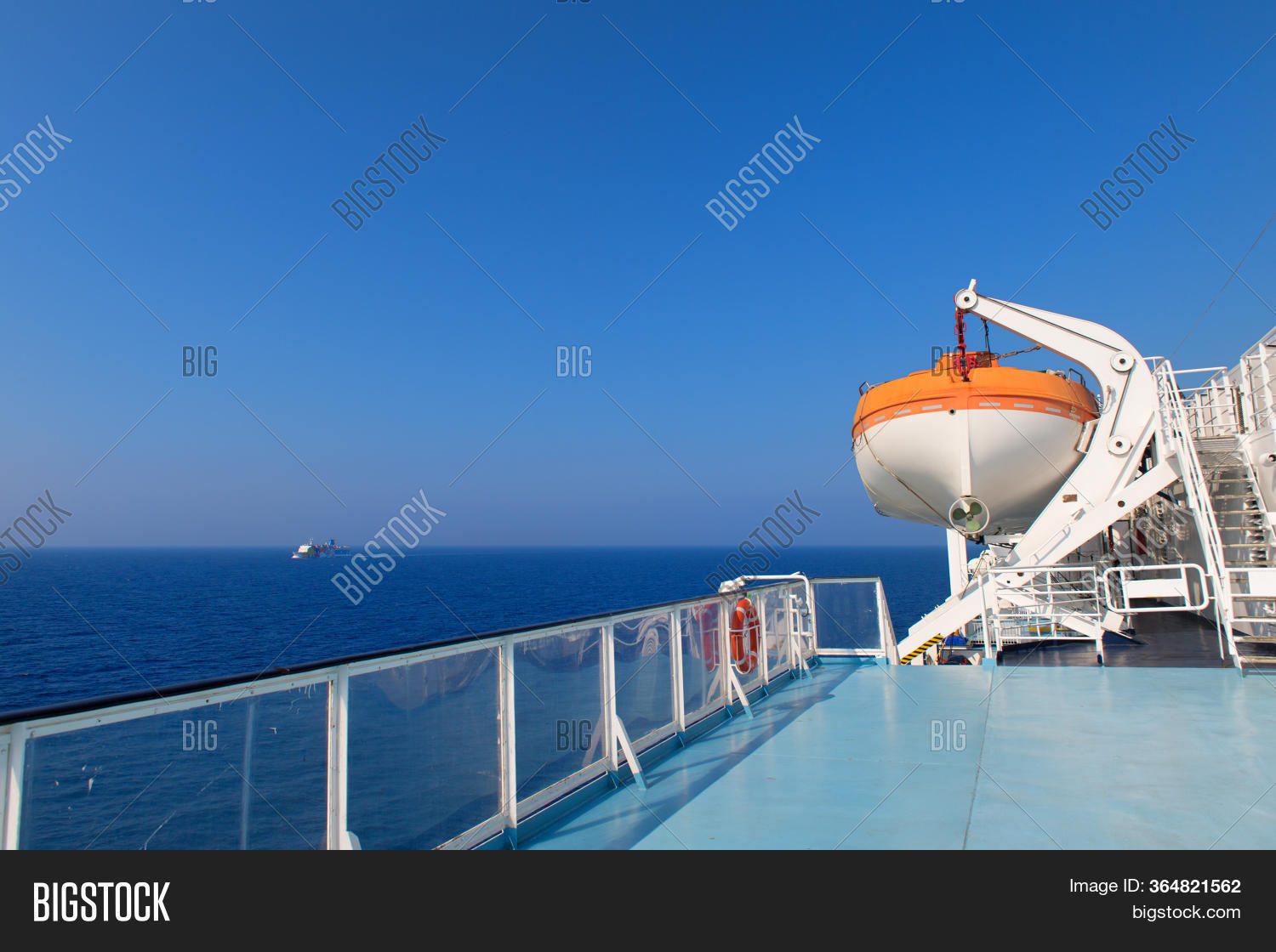 Life Boats Open Sea Image & Photo (Free Trial) | Bigstock