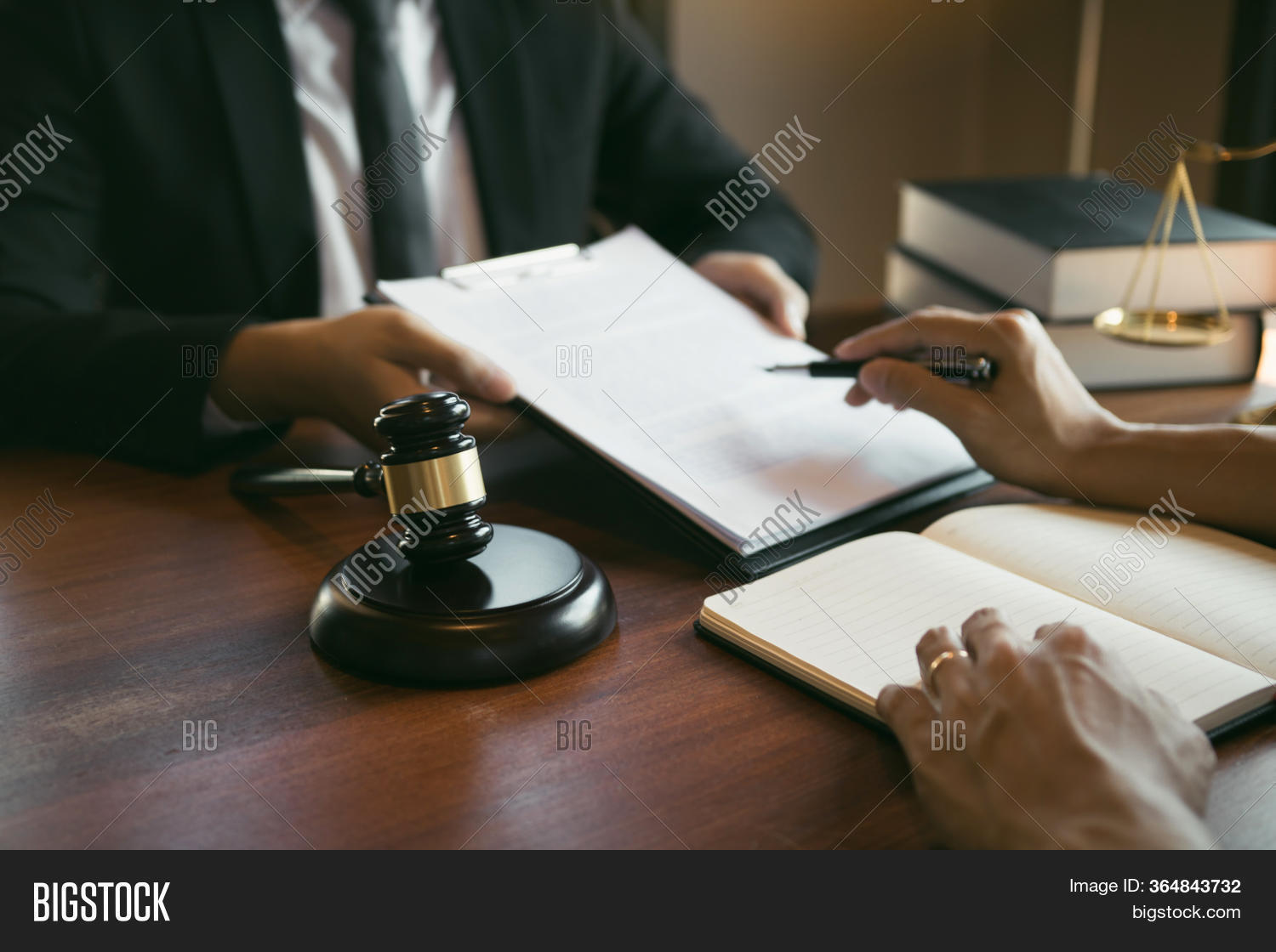 Judge Giving Advice On Image & Photo (Free Trial) | Bigstock
