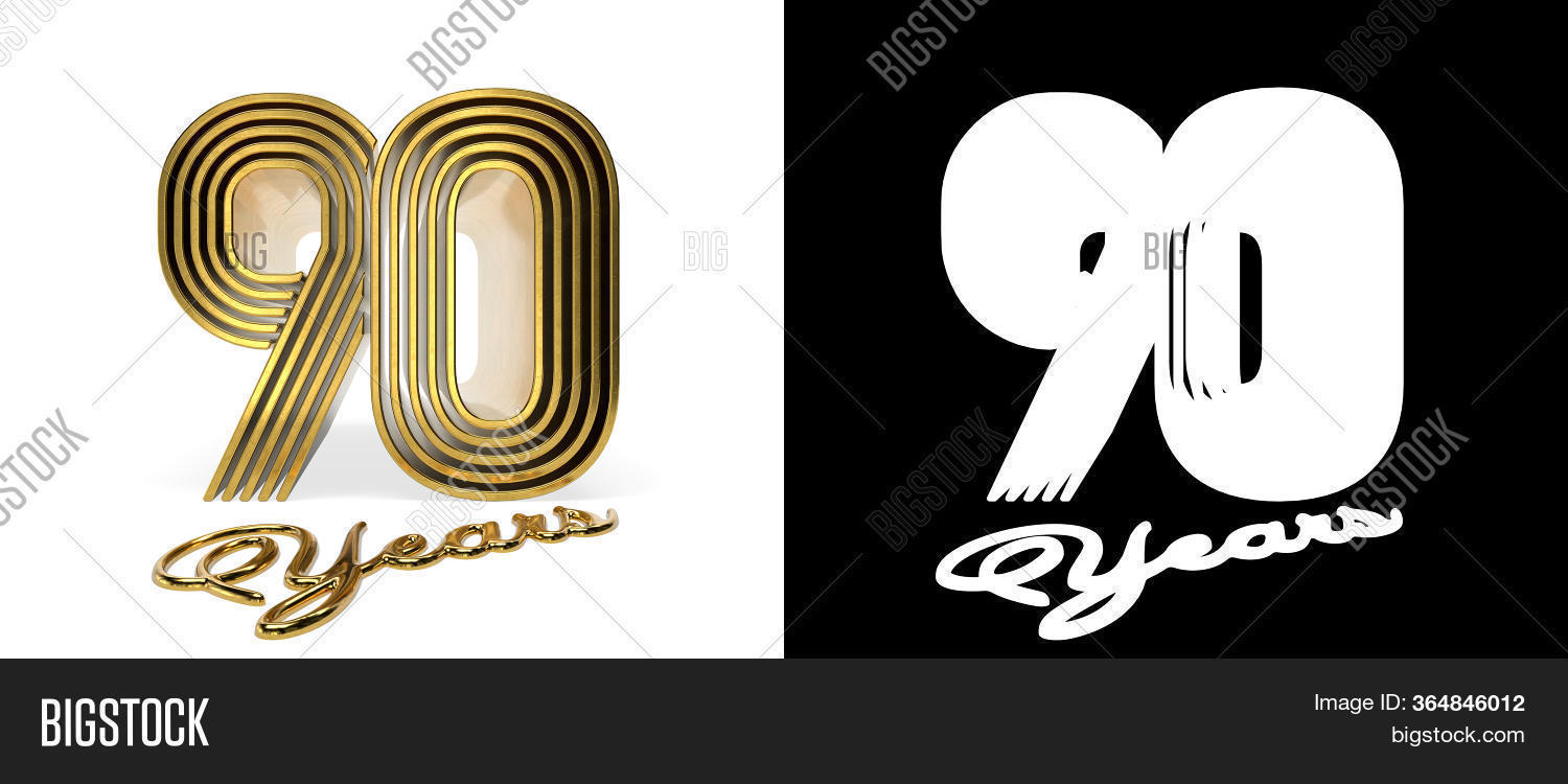 Number 90 (number Image & Photo (Free Trial) | Bigstock