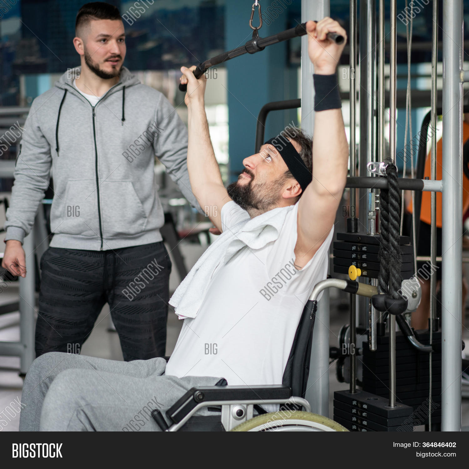 Disabled Man Image & Photo (Free Trial) | Bigstock