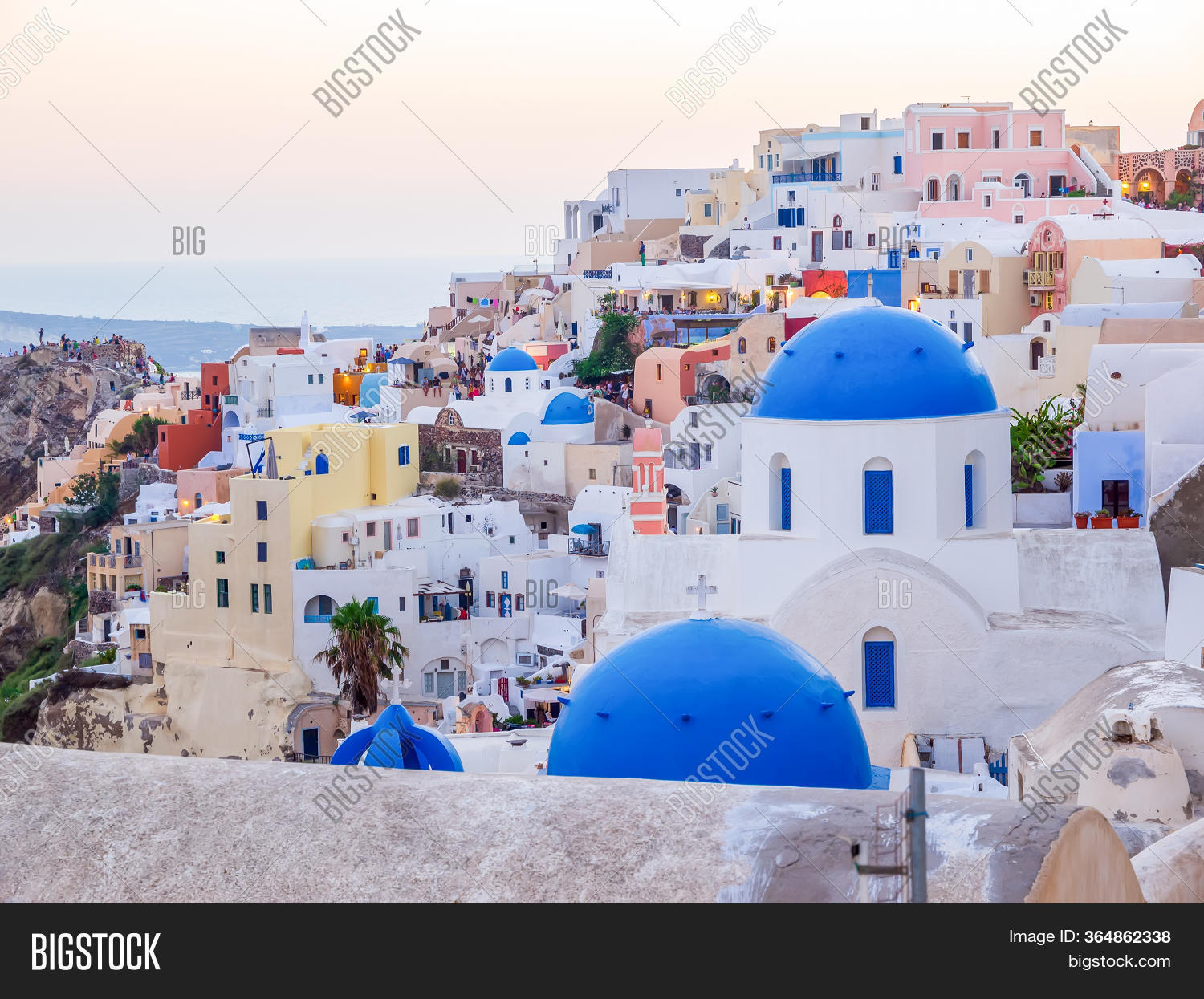 Amazing Santorini View Image & Photo (Free Trial) | Bigstock