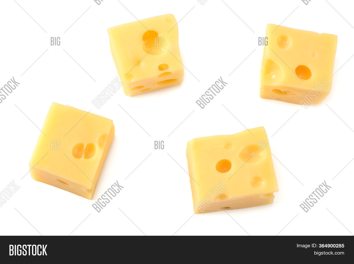 Piece Cheese Isolated Image & Photo (Free Trial) | Bigstock