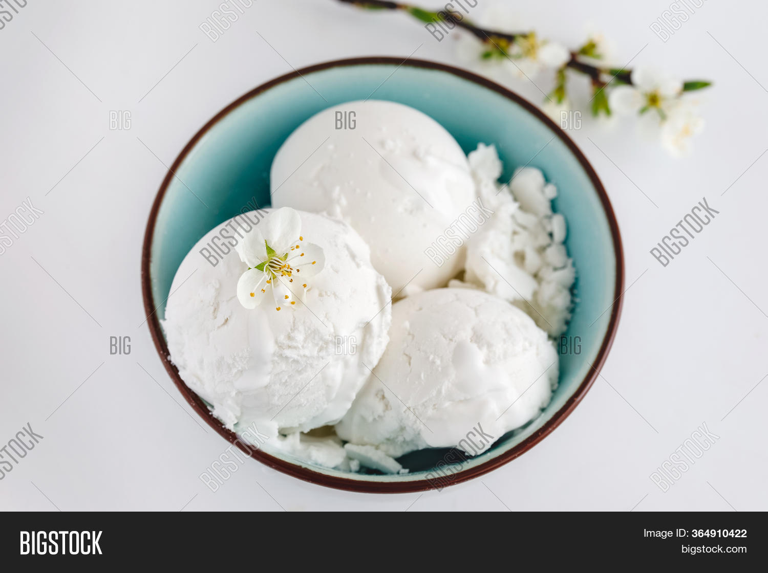 Creamy White Ice-cream Image & Photo (Free Trial) | Bigstock