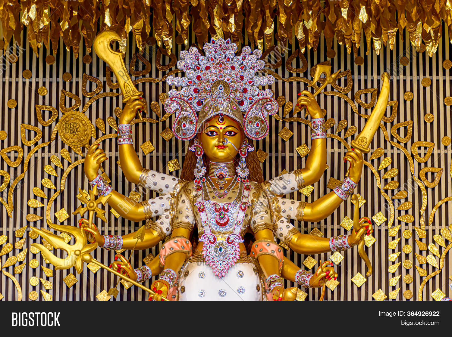 Goddess Durga Idol Image & Photo (Free Trial) | Bigstock