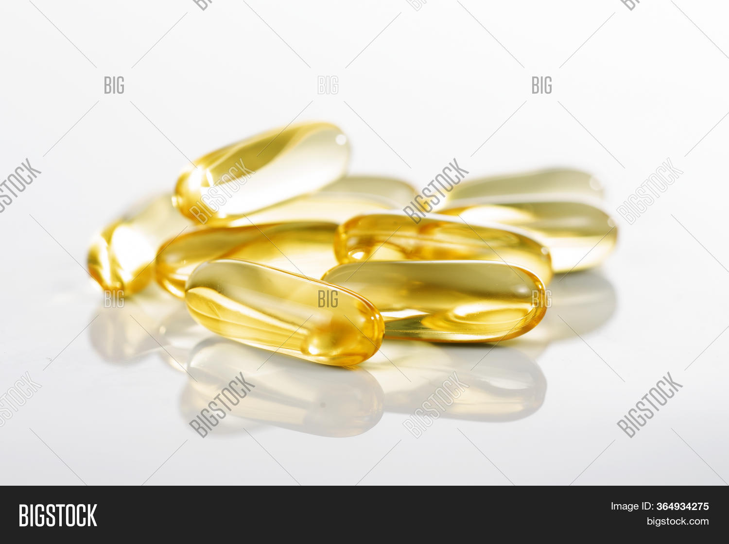 Sesame Oil Capsules On Image & Photo (Free Trial) | Bigstock