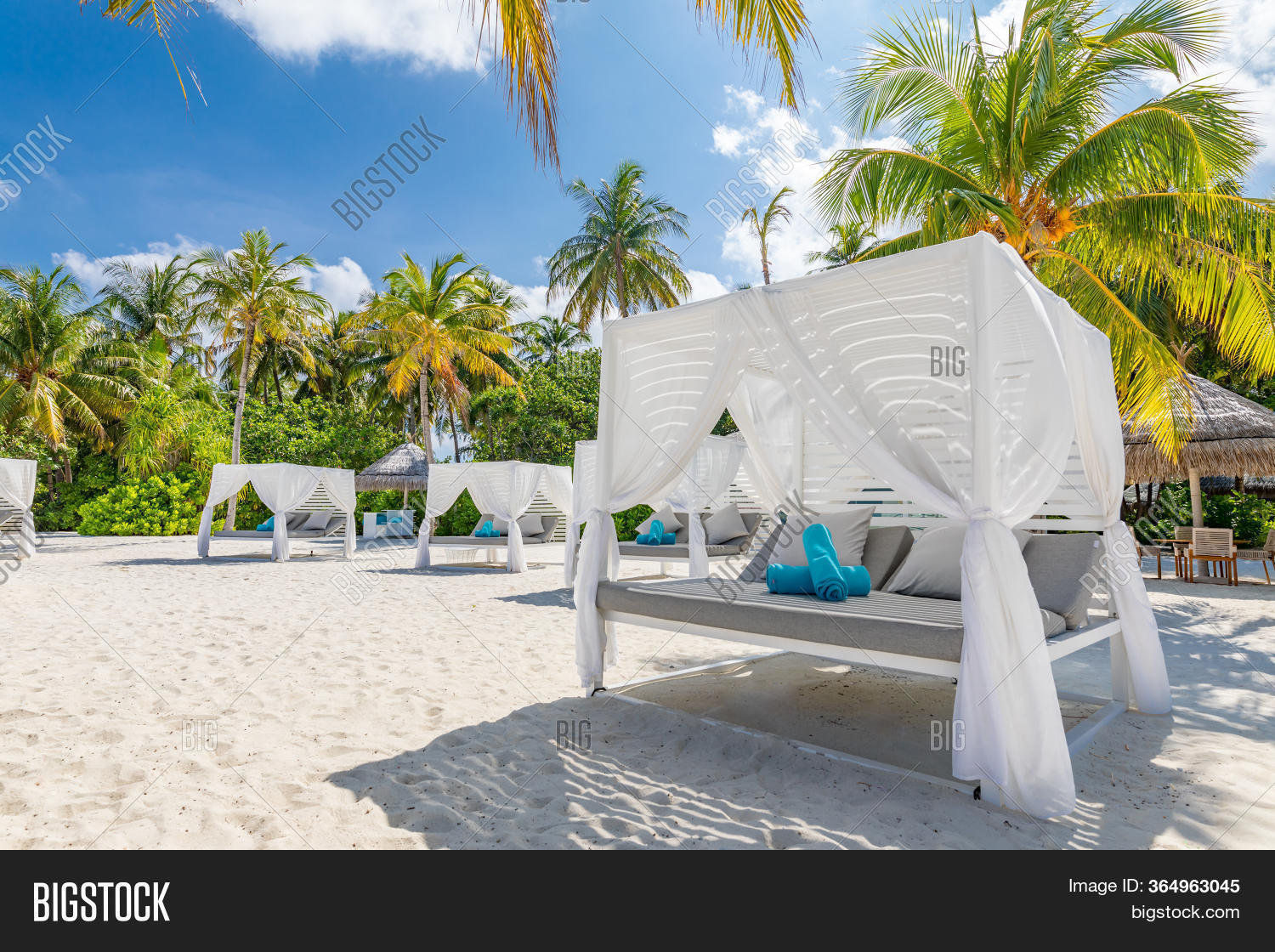 Canopy On Exotic Beach Image & Photo (Free Trial) | Bigstock