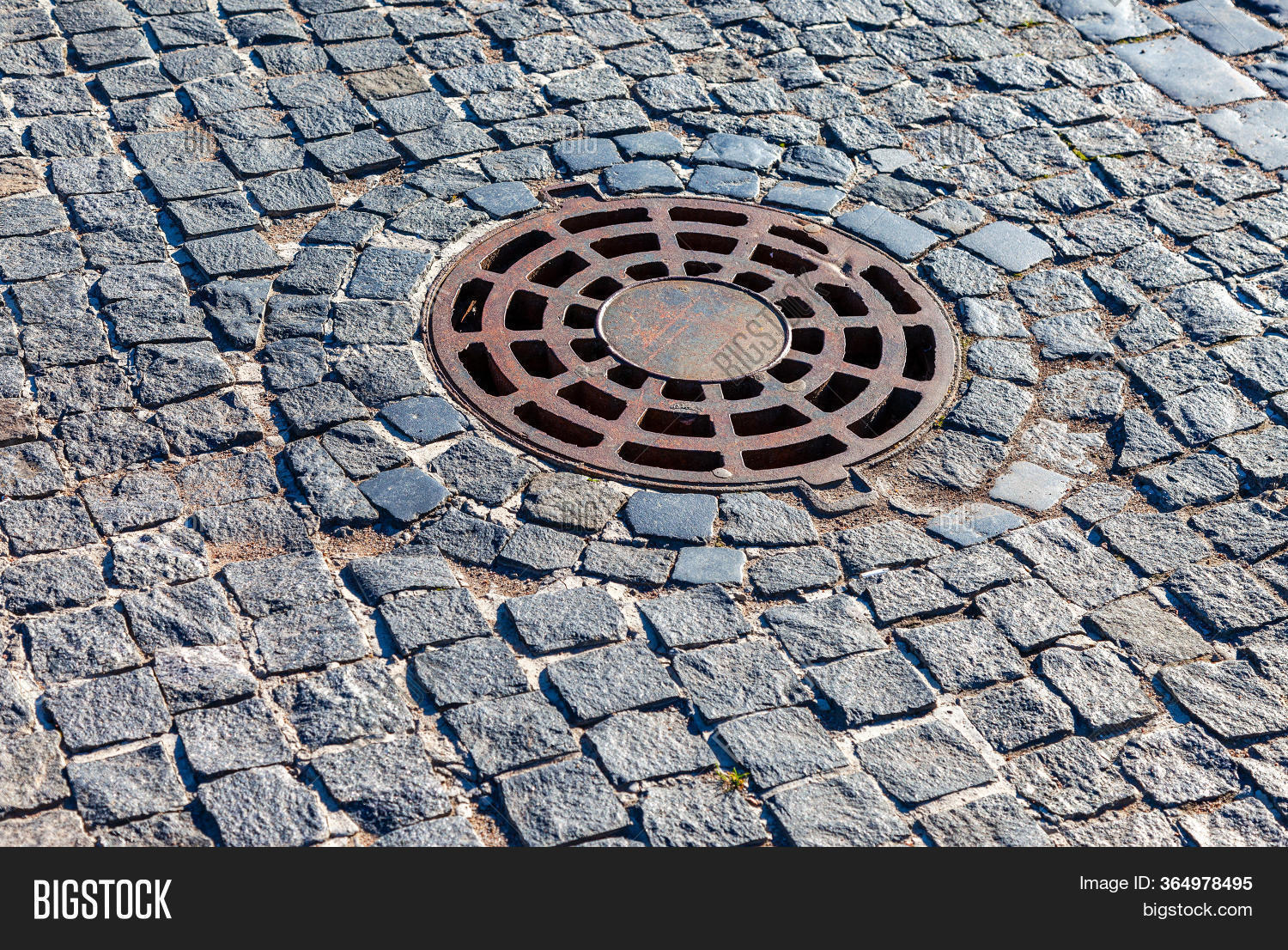 Rusty Metal Manhole Image & Photo (Free Trial) | Bigstock