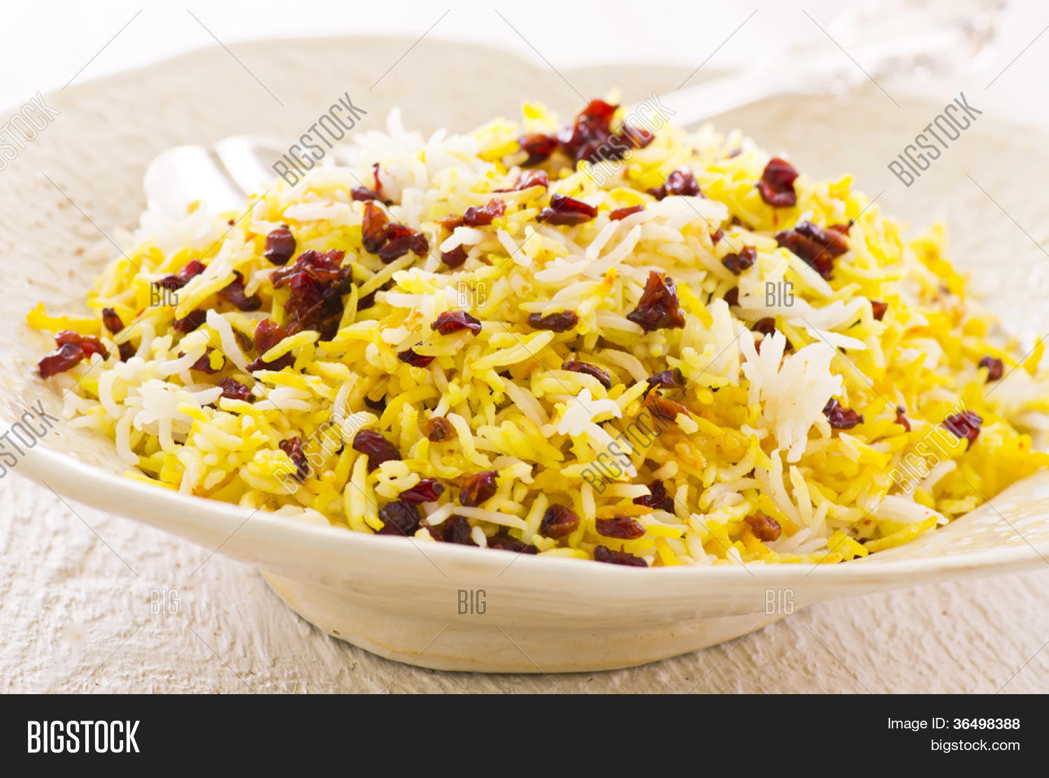 Persian Saffron Rice Image & Photo (Free Trial) | Bigstock