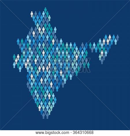 India Population Vector & Photo (Free Trial) | Bigstock