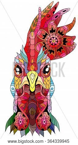 Zentangle Rooster Vector & Photo (Free Trial) | Bigstock