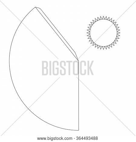 Paper Cone Template, Vector & Photo (Free Trial) | Bigstock