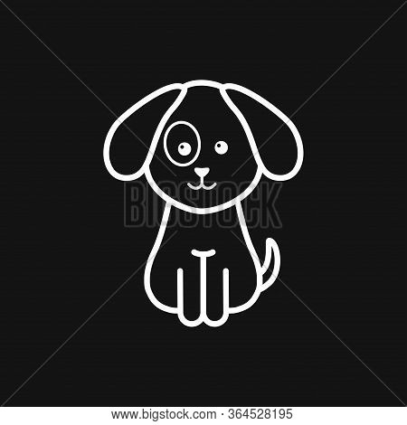 Puppy Icon. Dog Vector & Photo (Free Trial) | Bigstock