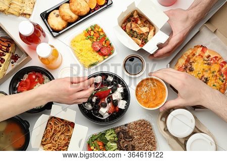 People Eat Takeaway. Image & Photo (Free Trial) | Bigstock