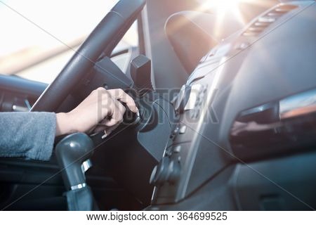 Woman Starting Car Image & Photo (Free Trial) | Bigstock