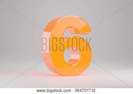 Neon 3d Number 6. Image & Photo (Free Trial) | Bigstock
