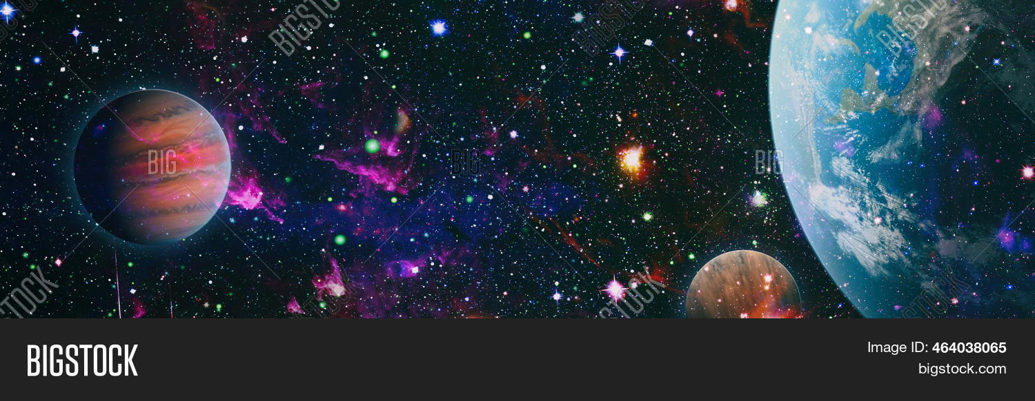 Space Background Red Image & Photo (Free Trial) | Bigstock