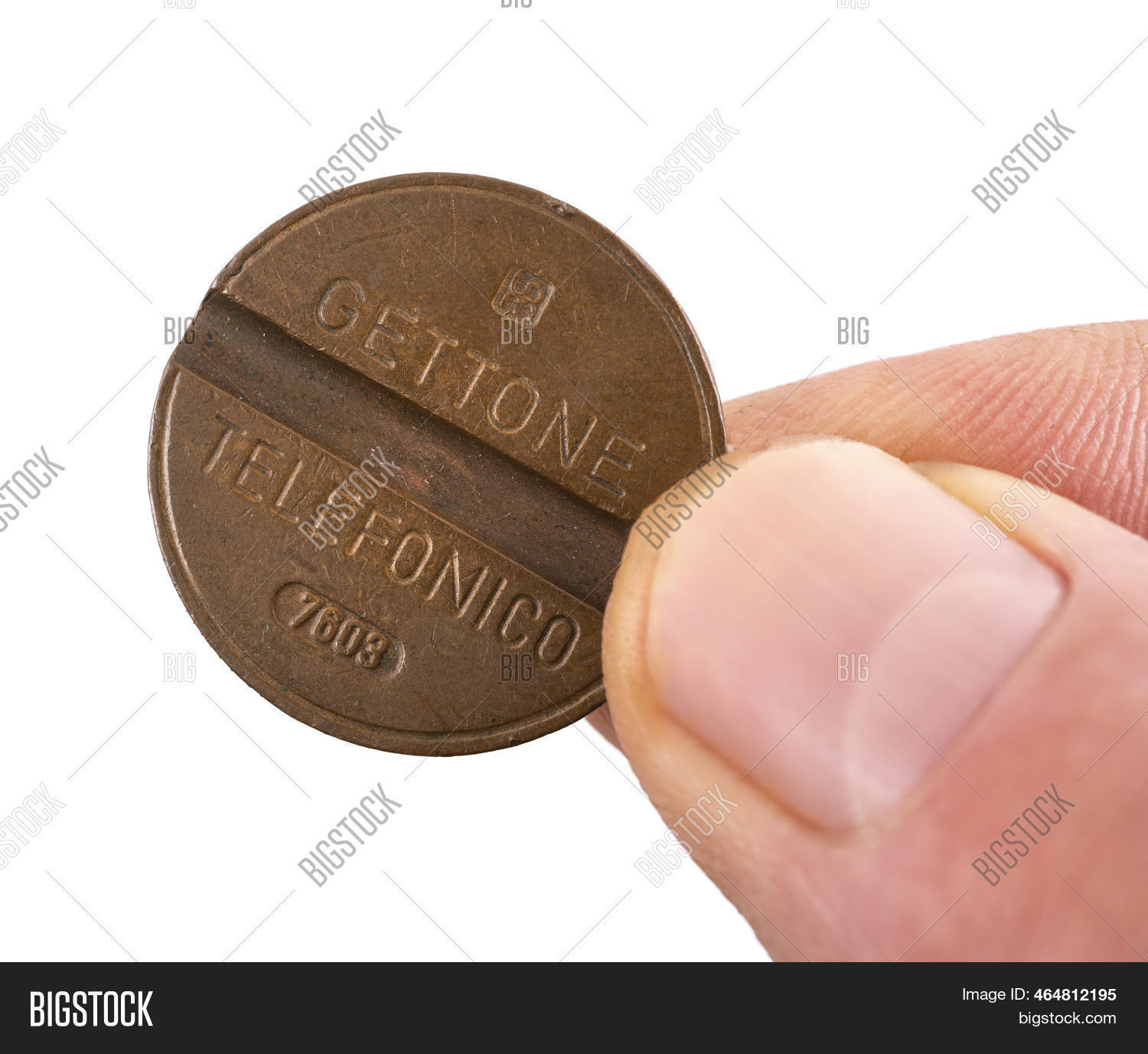 Old Telephone Token Image & Photo (Free Trial) | Bigstock