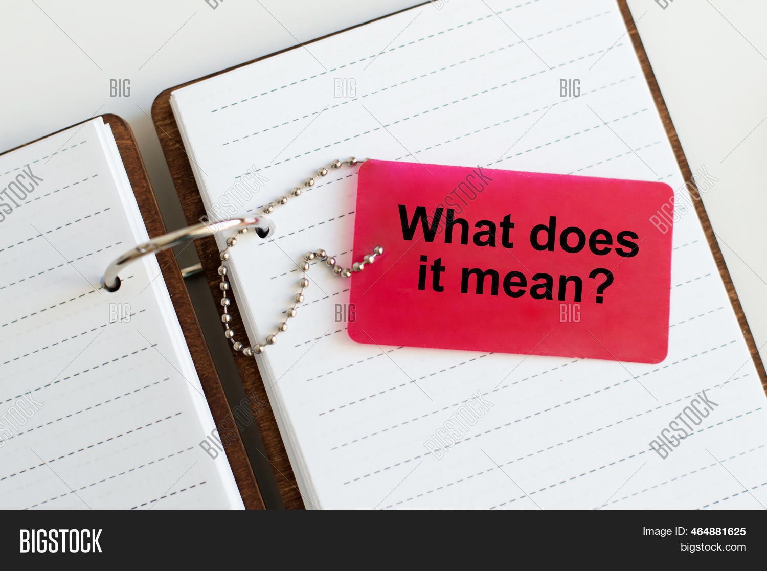 What Does Means Image & Photo (Free Trial) | Bigstock