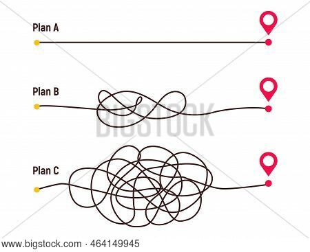 Complicated Way Vector & Photo (Free Trial) | Bigstock