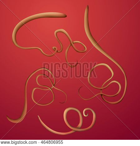 Illustration Helminths Image & Photo (Free Trial) | Bigstock