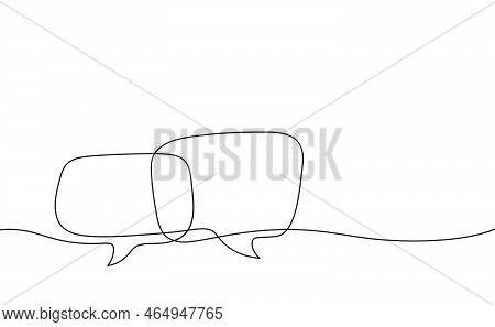 One Line Message Vector & Photo (Free Trial) | Bigstock