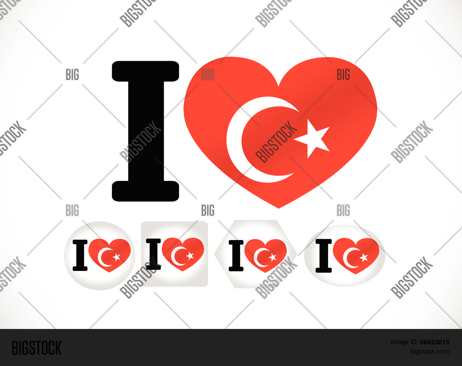 Images Flag Turkey Vector & Photo (Free Trial) | Bigstock