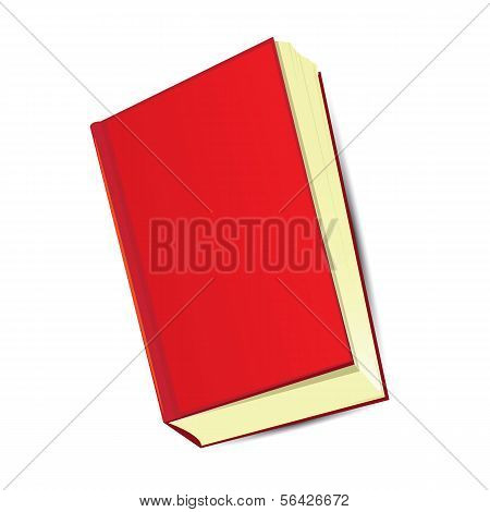 Cartoon Red Book. Vector & Photo (Free Trial) | Bigstock