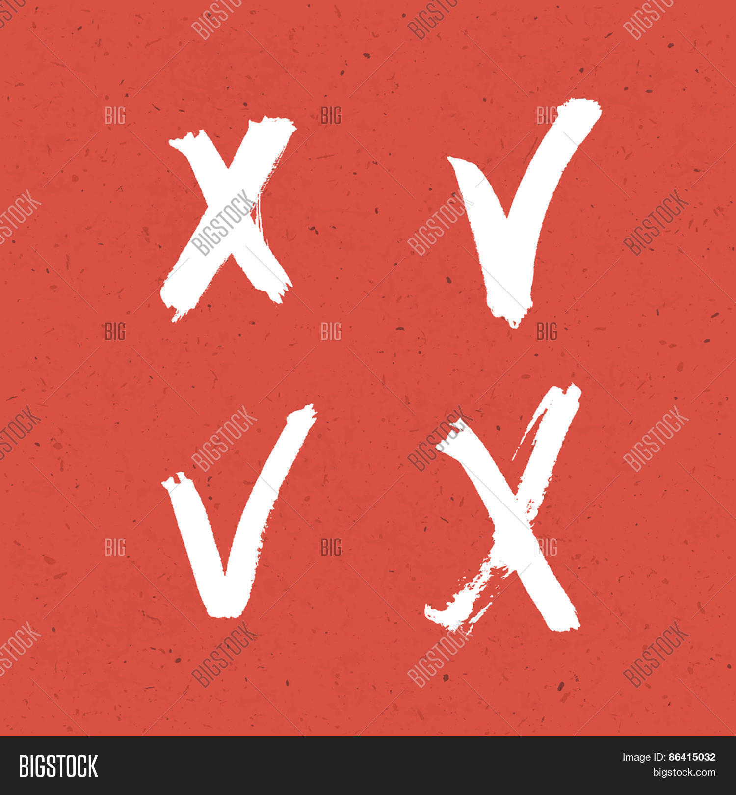 Check Marks Set On Vector & Photo (Free Trial) | Bigstock