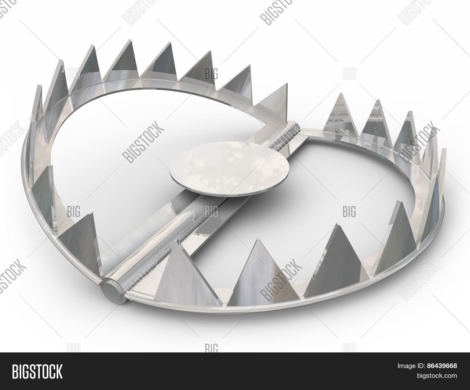 Steel Bear Trap Catch Image & Photo (Free Trial) | Bigstock