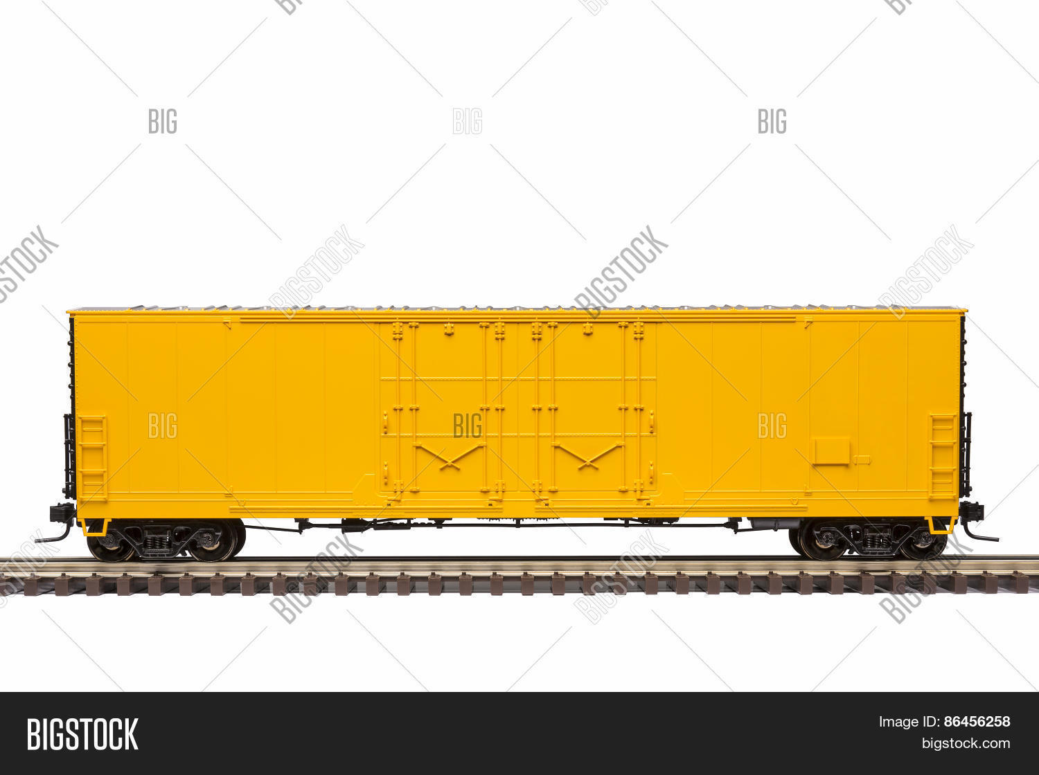 Yellow Boxcar Image & Photo (Free Trial) | Bigstock