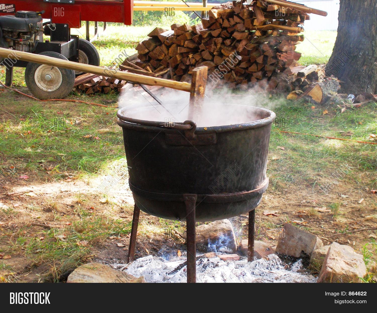 Apple Butter Kettle Image & Photo (Free Trial) | Bigstock
