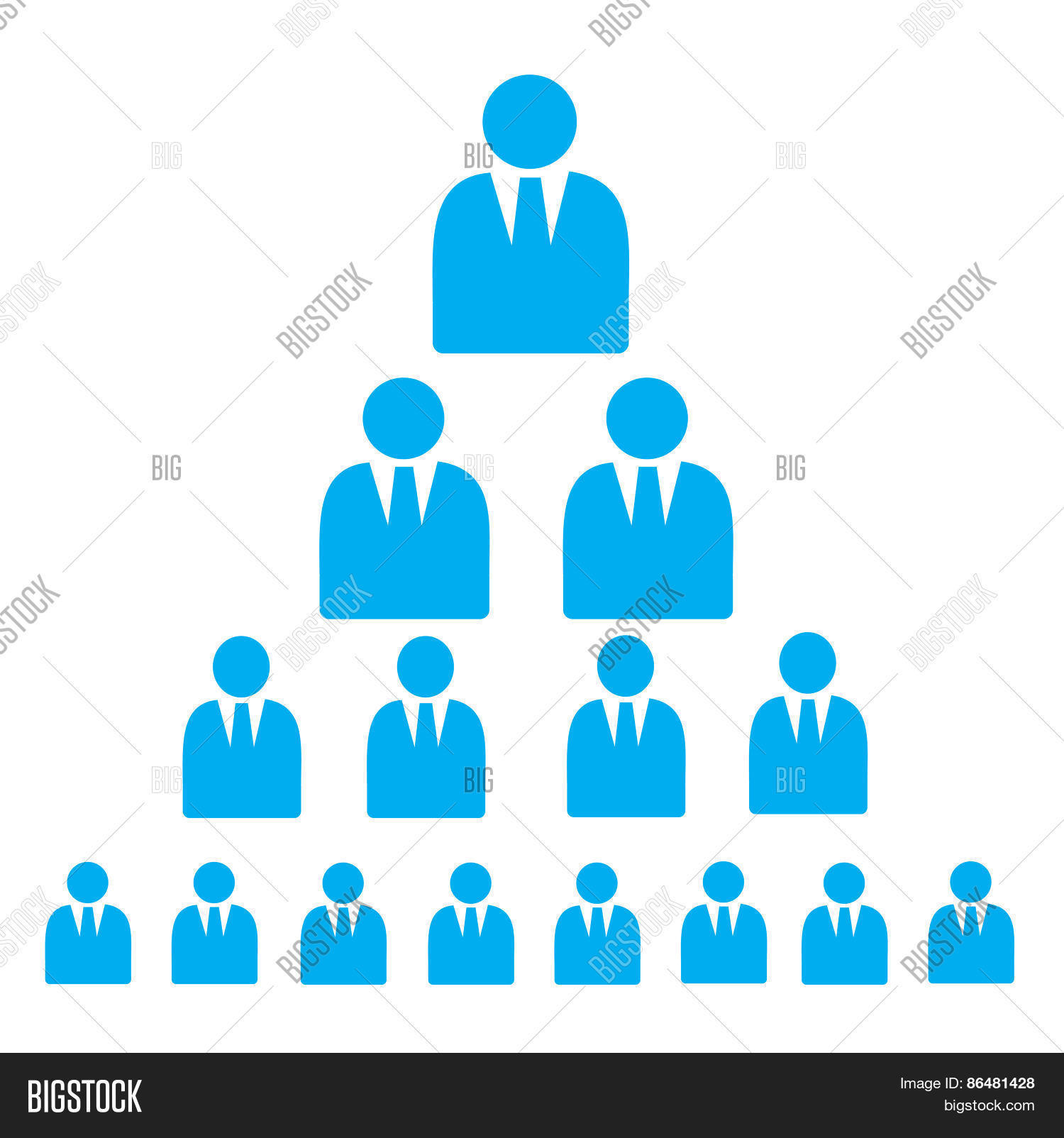 Pyramid Scheme Flat Vector & Photo (Free Trial) | Bigstock