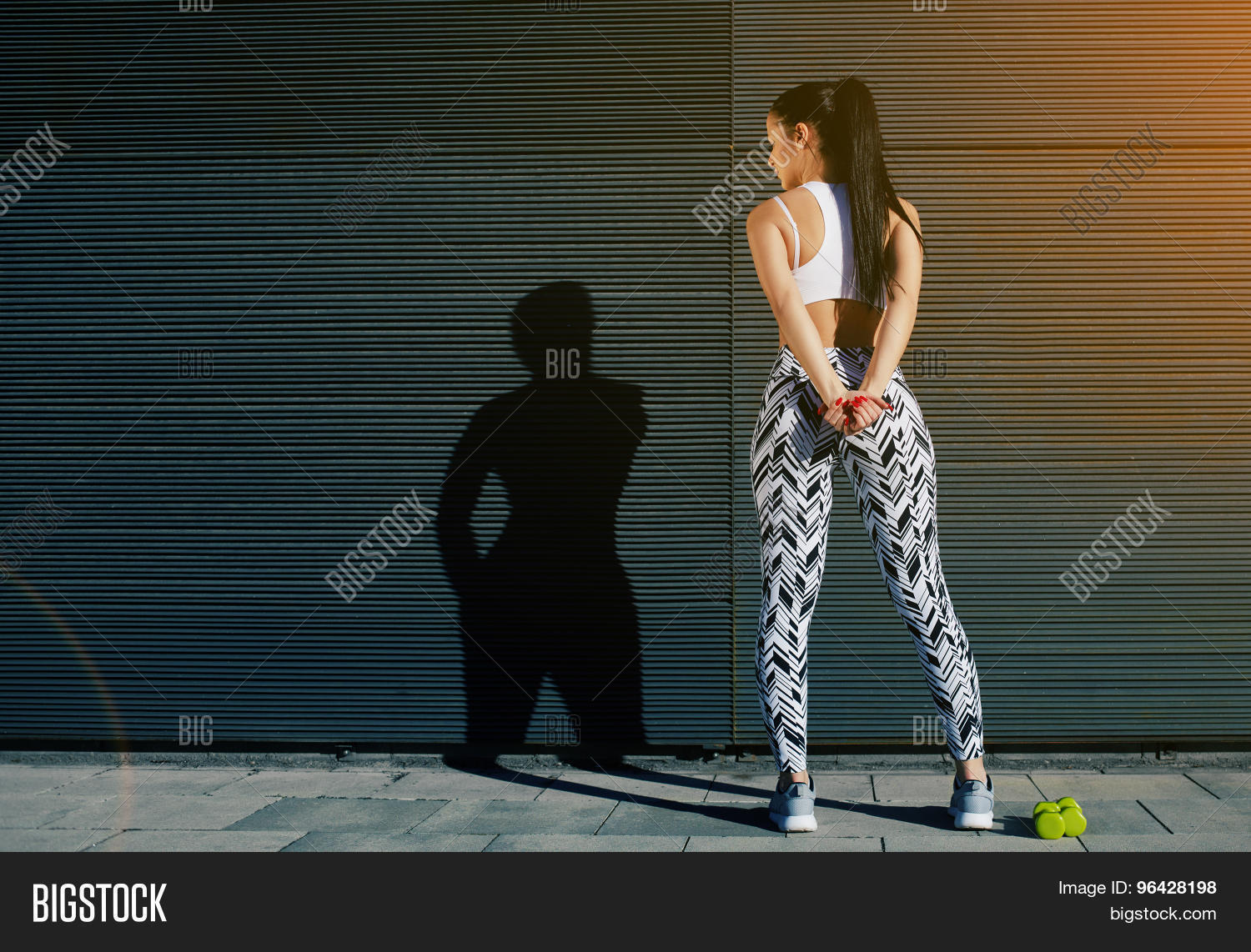 Back View Fit Female Image & Photo (Free Trial) | Bigstock