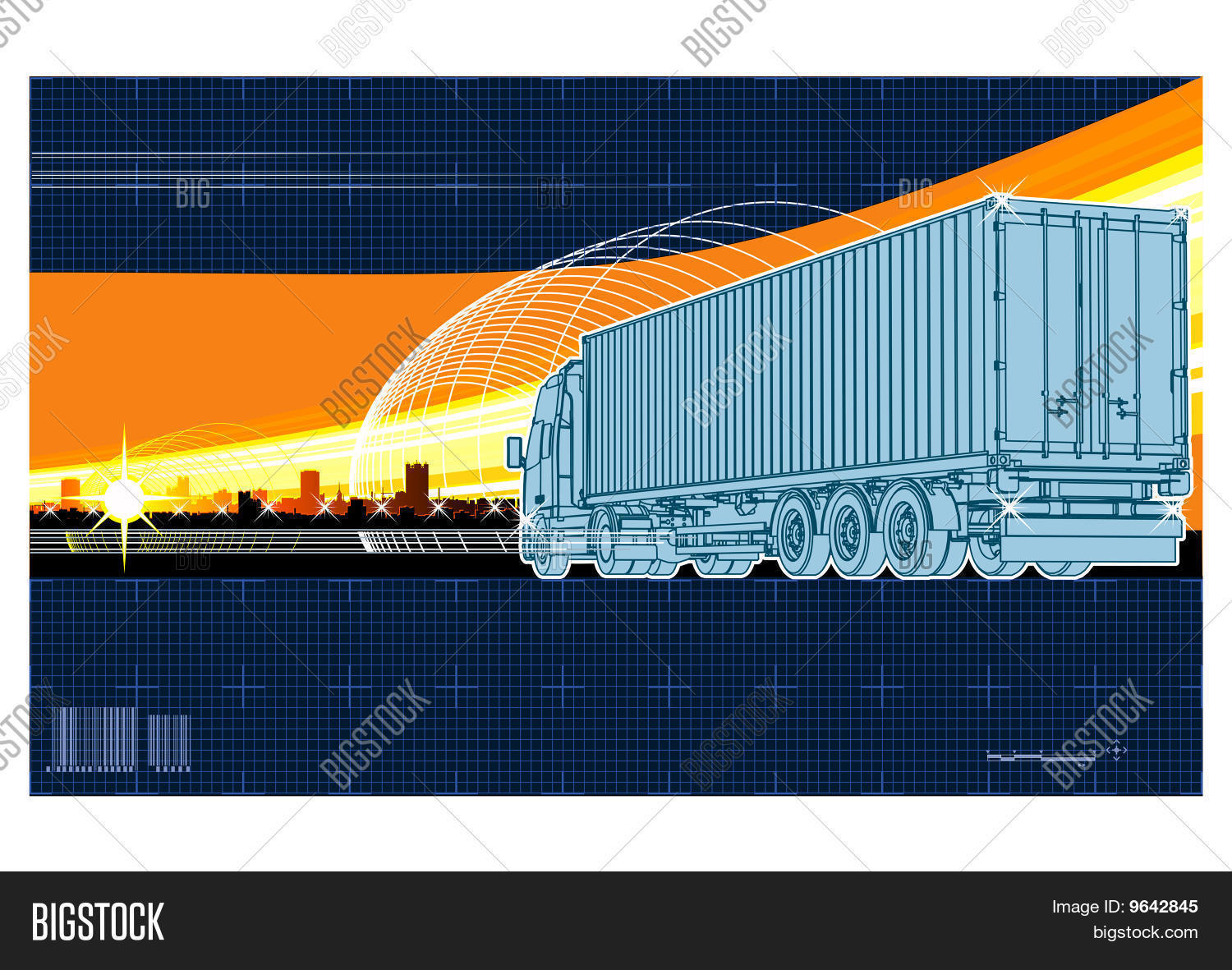 Vector Logistics Vector & Photo (Free Trial) | Bigstock