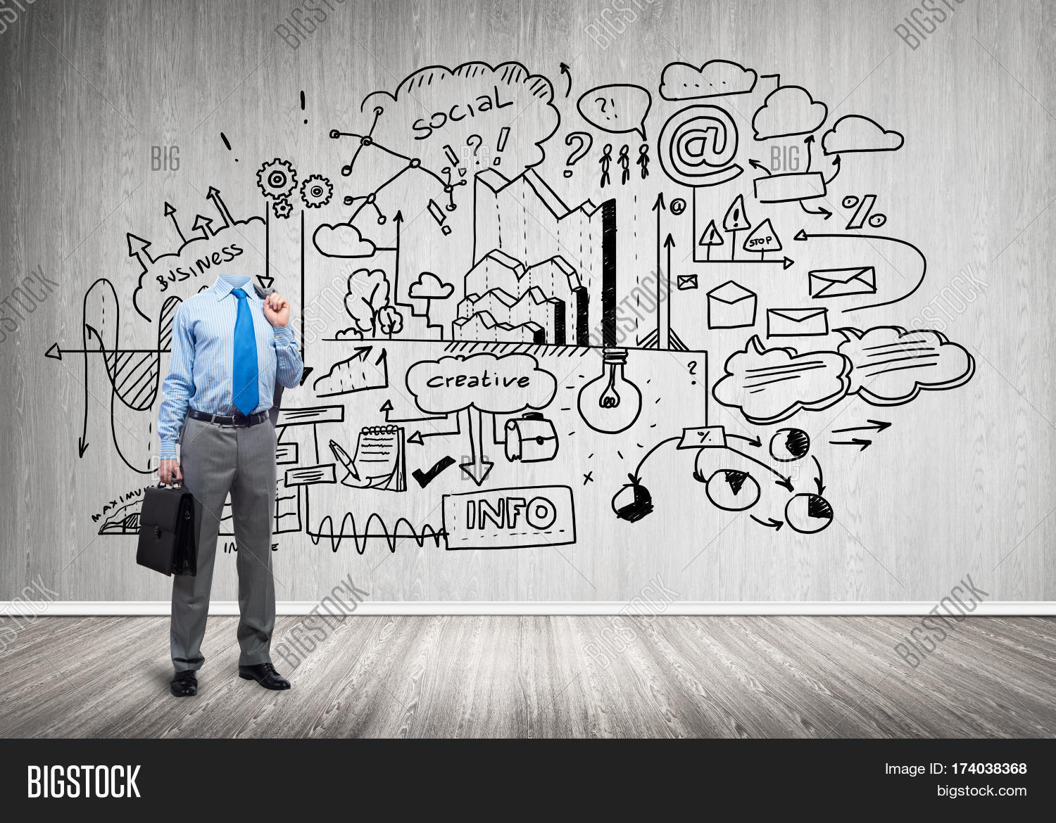 Headless Engineer Man Image & Photo (Free Trial) | Bigstock