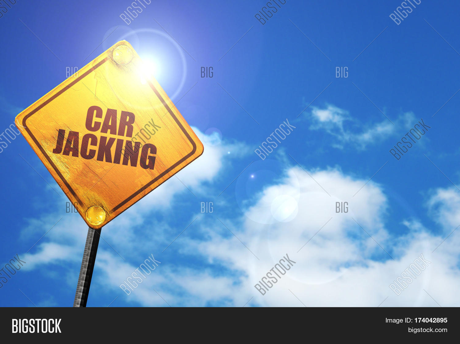 Carjacking, 3D Image & Photo (Free Trial) | Bigstock