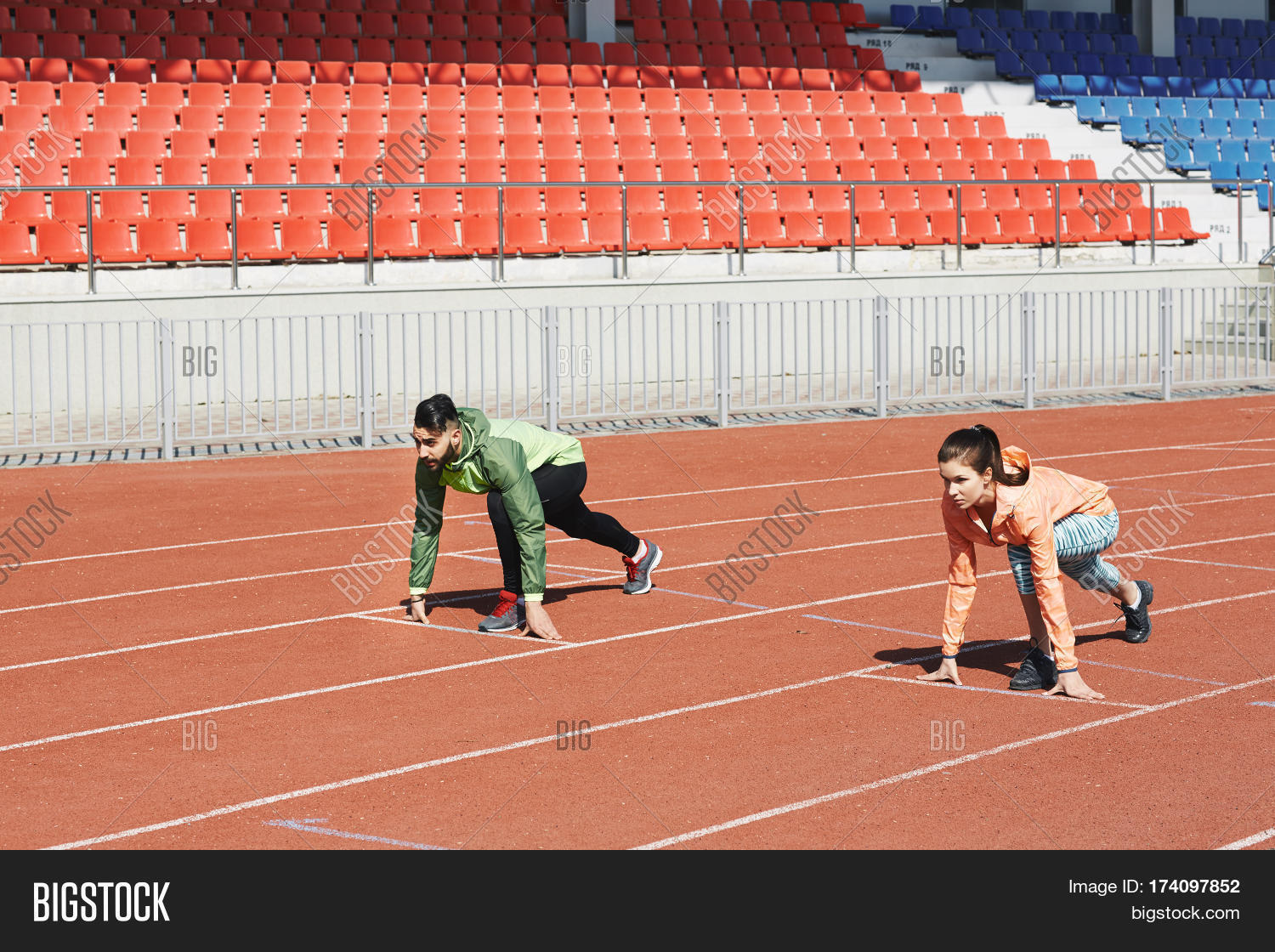 Two Athletes, Man Image & Photo (Free Trial) | Bigstock