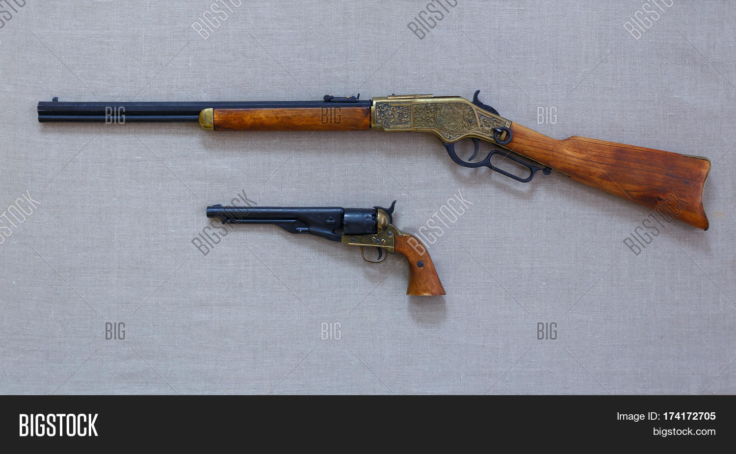 Old Rifle Gun Wooden Image & Photo (Free Trial) | Bigstock