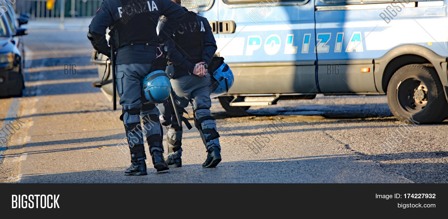 Italian Cops Armored Image & Photo (Free Trial) | Bigstock