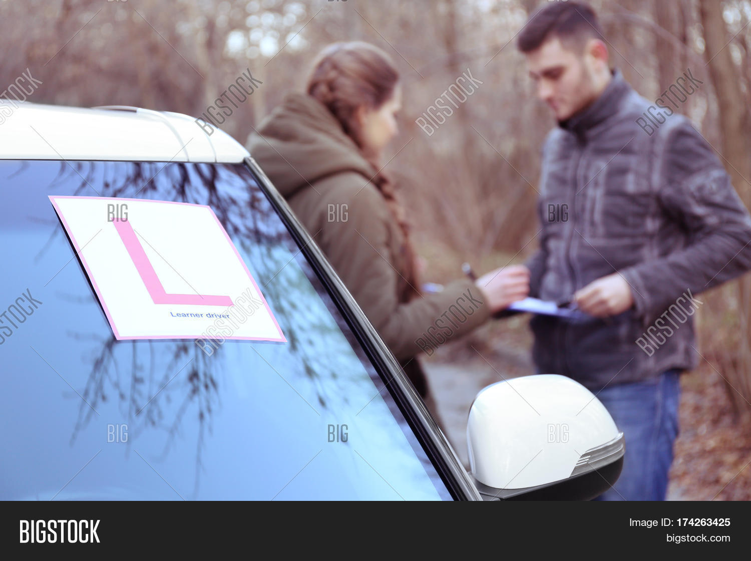 Learner Driver Sign On Image & Photo (Free Trial) | Bigstock