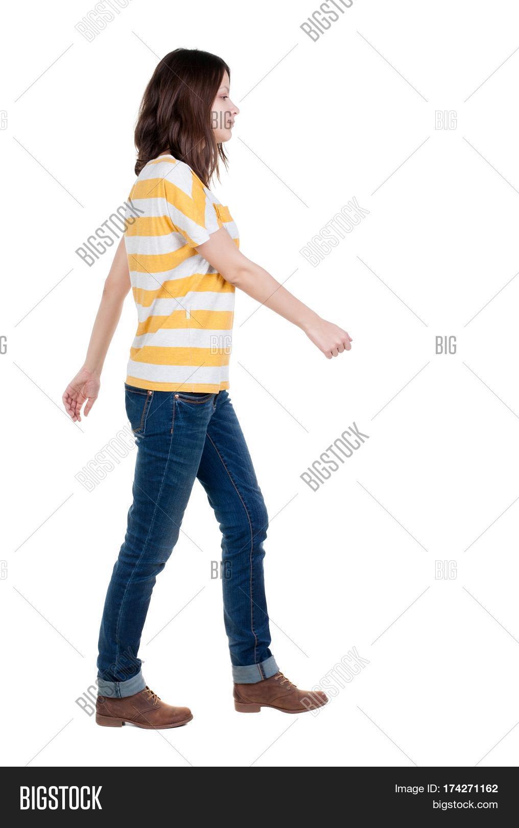 Back View Walking Image & Photo (Free Trial) | Bigstock