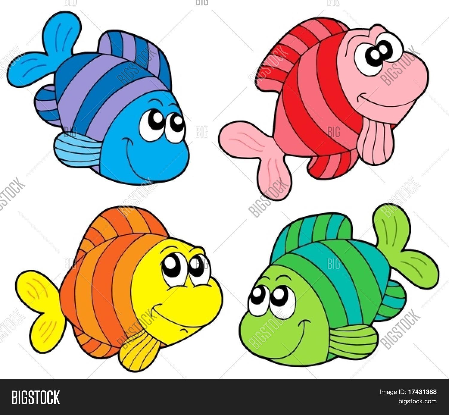 Striped Fishes Vector & Photo (Free Trial) | Bigstock