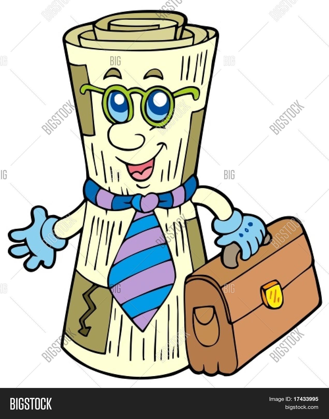 Cartoon Newspaper Vector & Photo (Free Trial) | Bigstock