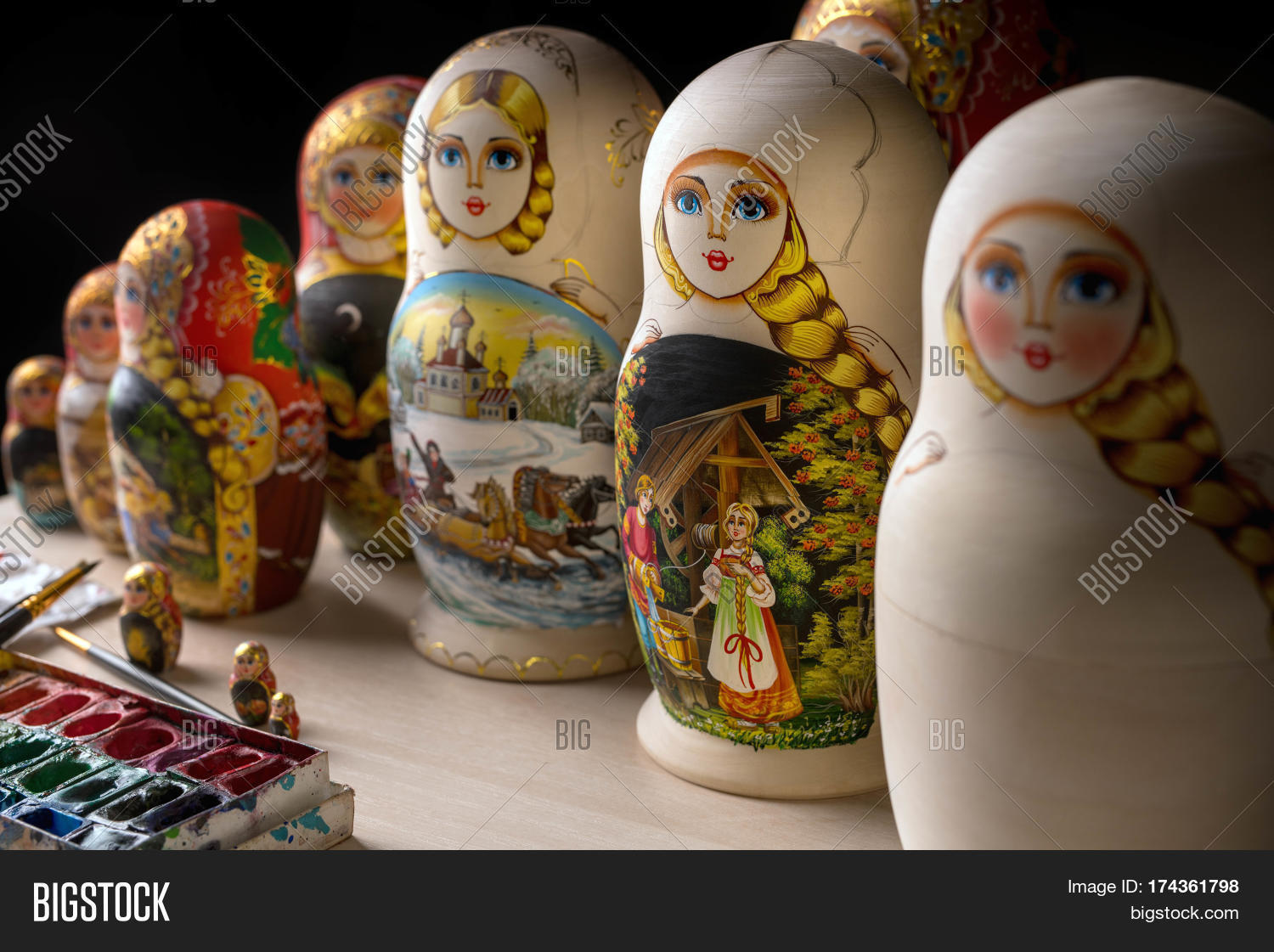 Set Nested Dolls - Image & Photo (Free Trial) | Bigstock