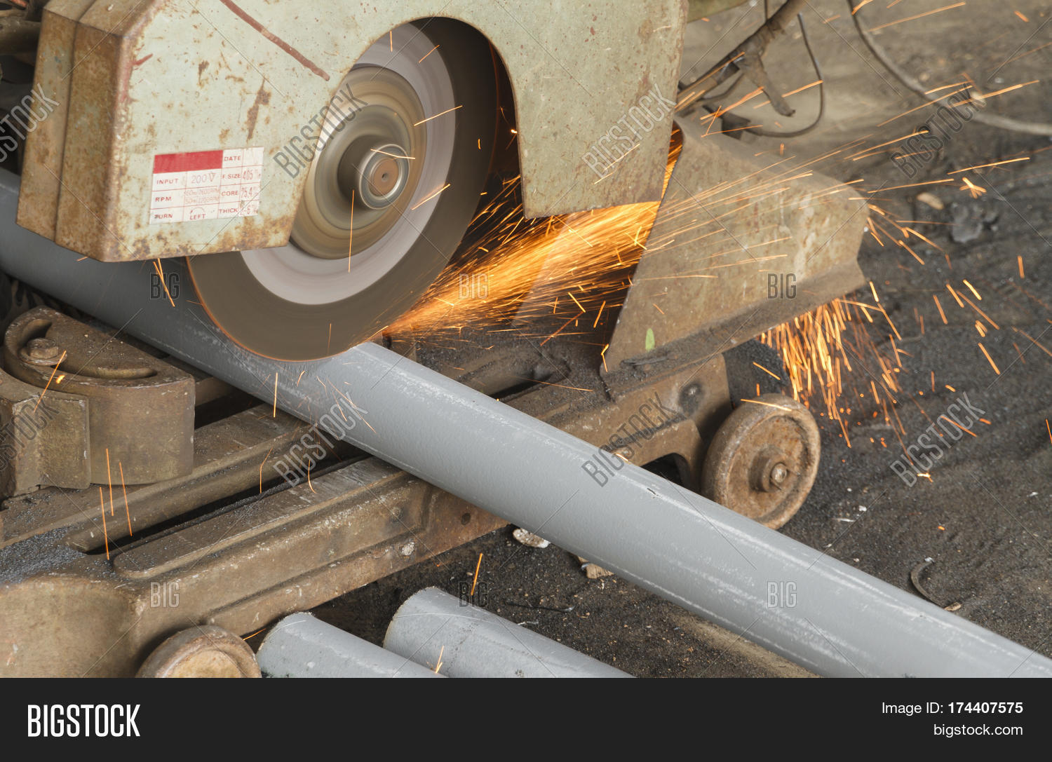 Working Cutting Steel Image & Photo (Free Trial) | Bigstock
