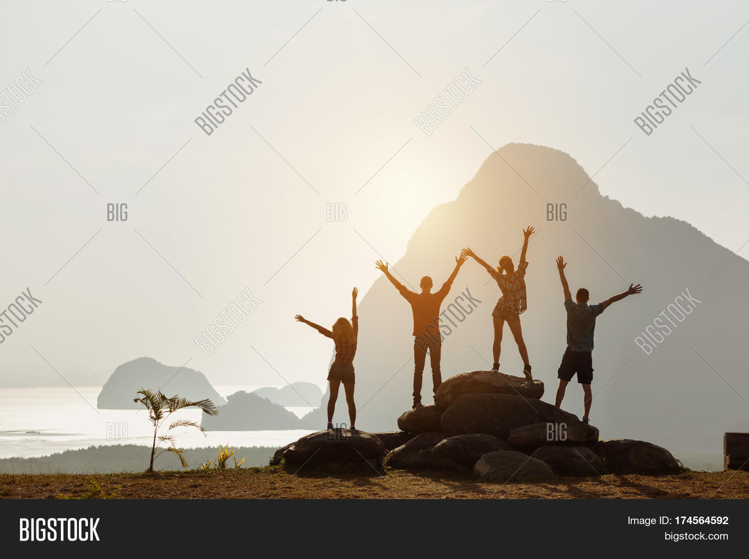 Group Four People Image & Photo (Free Trial) | Bigstock