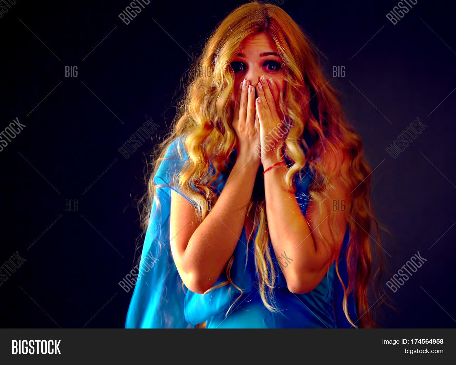 Woman Screaming In Fear