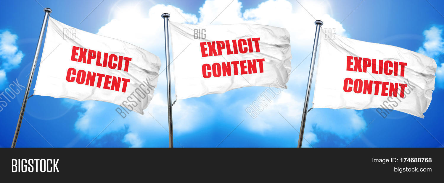 Explicit Content Sign Image & Photo (Free Trial) | Bigstock